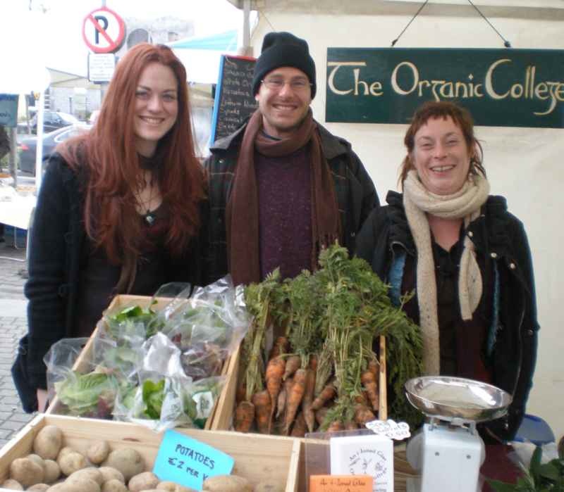 College Stall in Listowel – The Organic College